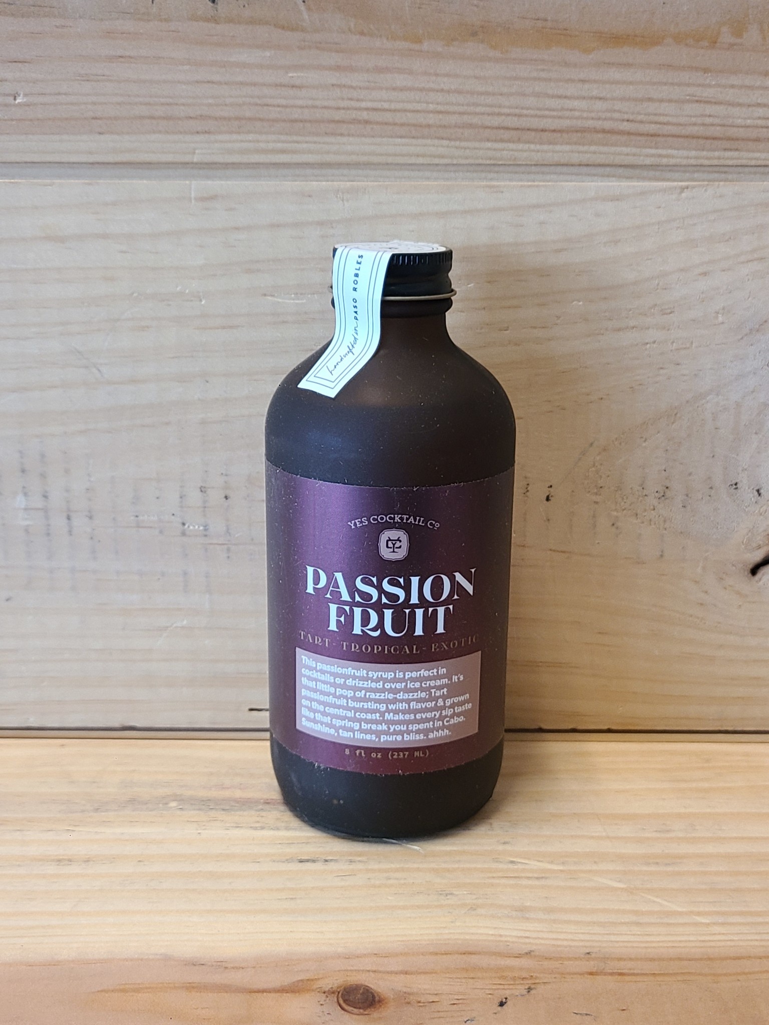 Yes Cocktail Co. Passion Fruit Syrup - La Bodega Flagship