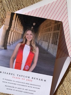 Isabel College Graduation - Pennysmiths Paper