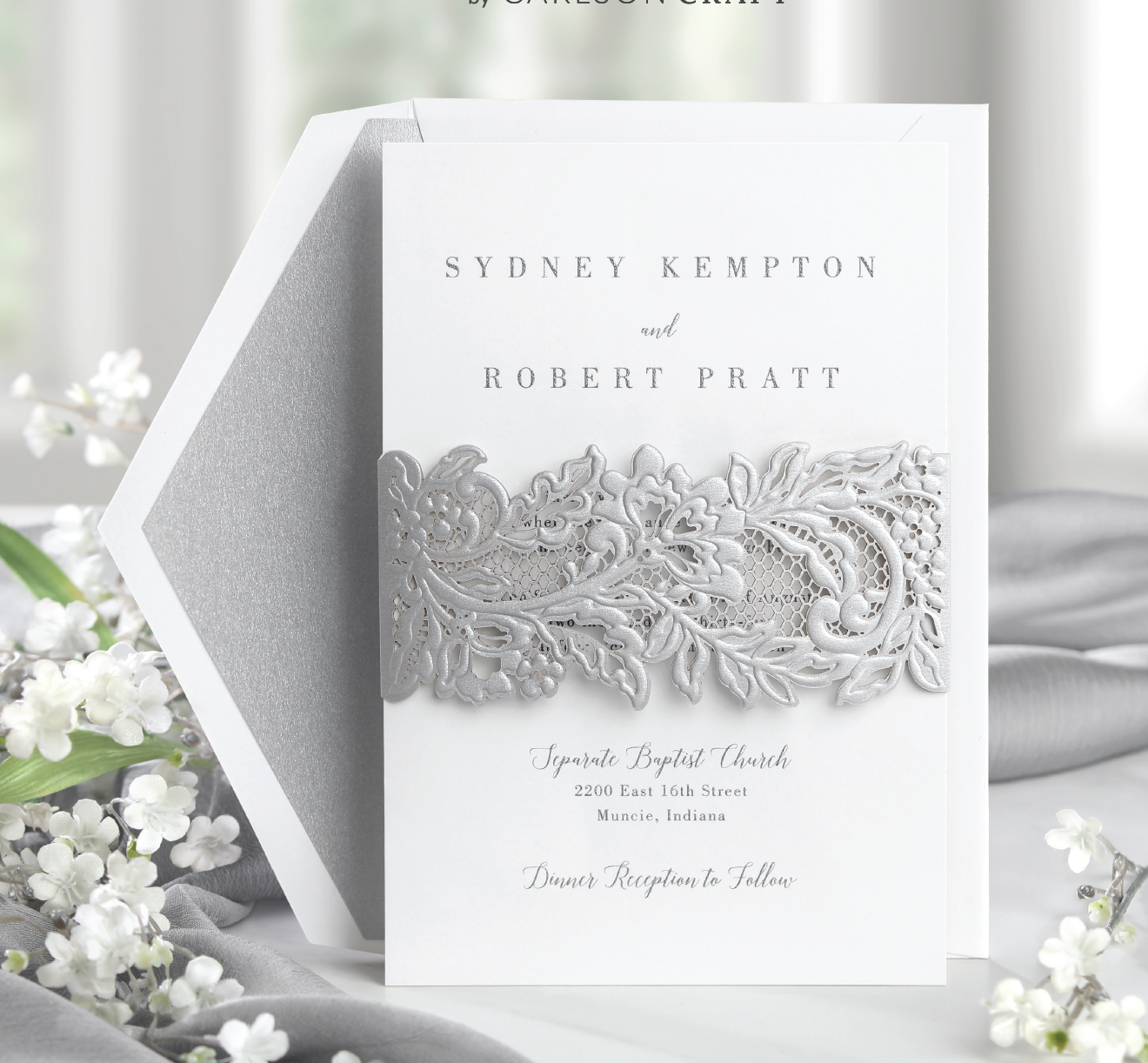 Carlson Craft Wedding Invitations - Pennysmiths Paper