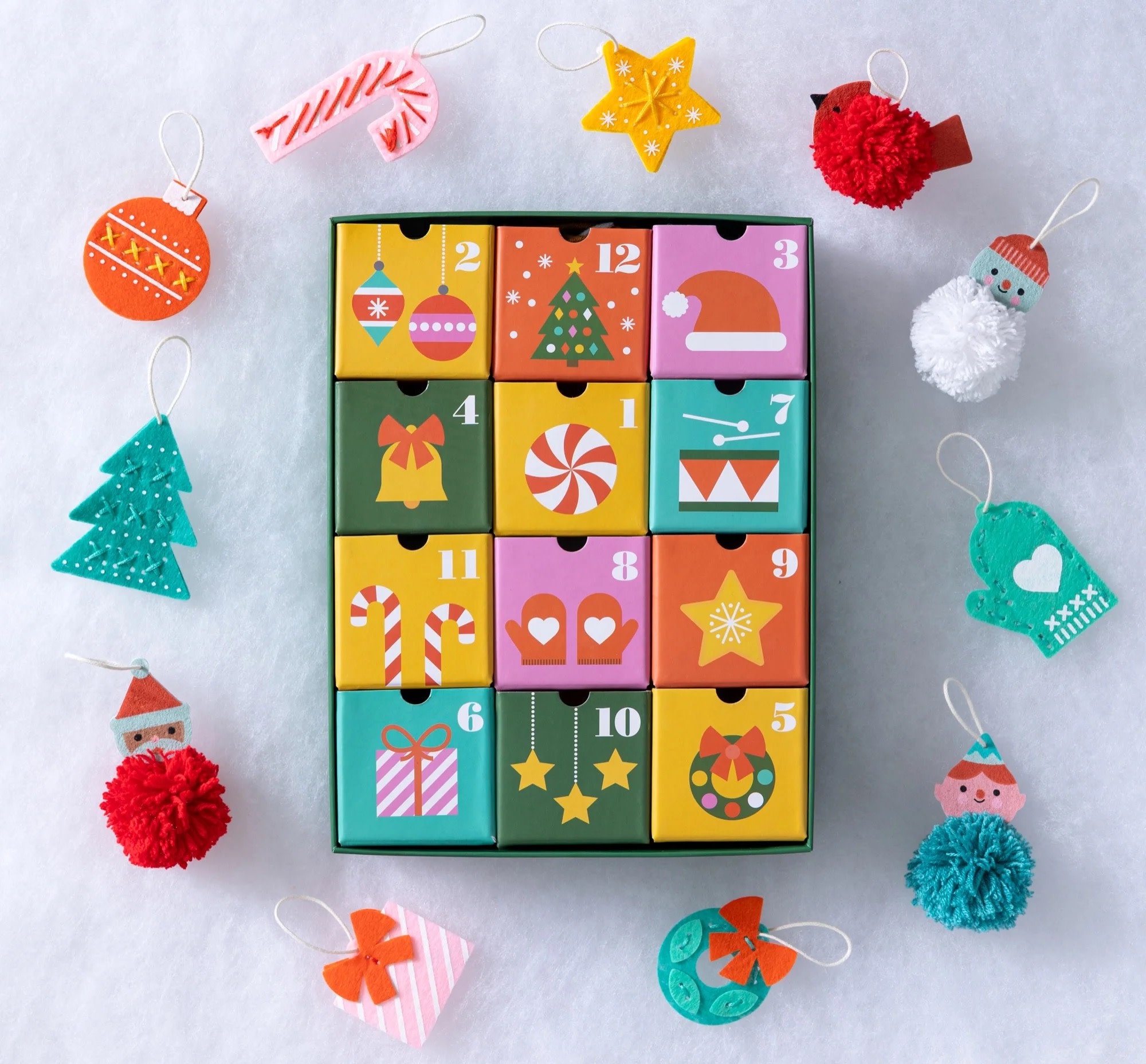 12 Crafts of Christmas Advent Calendar - Pennysmiths Paper