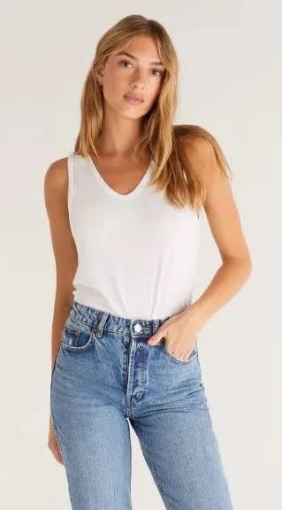 Z Supply Pia V-Neck Tank - Lovebird Boutique