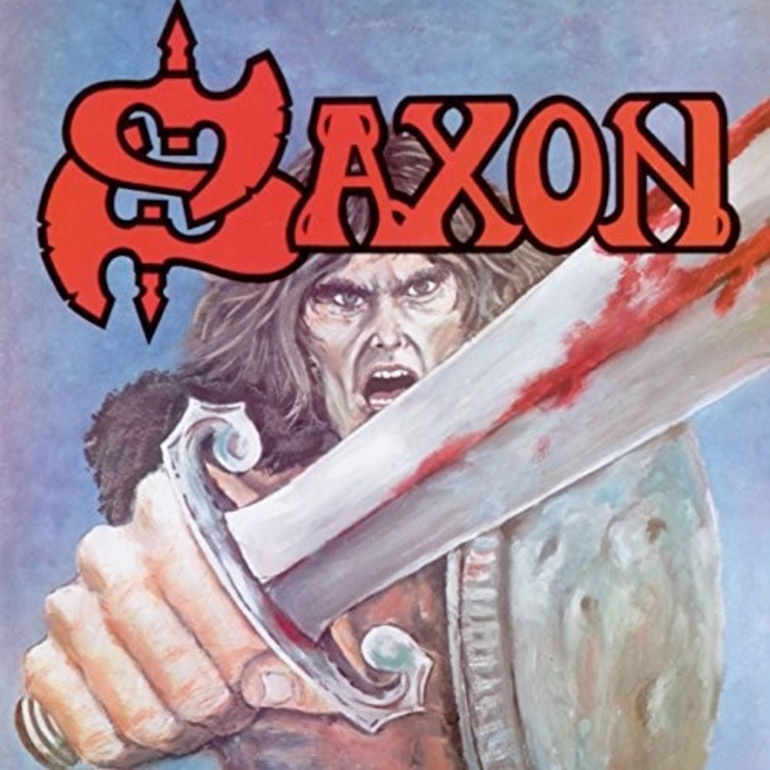 Saxon - Self-Titled LP (ltd. splatter vinyl) - Wax Trax Records