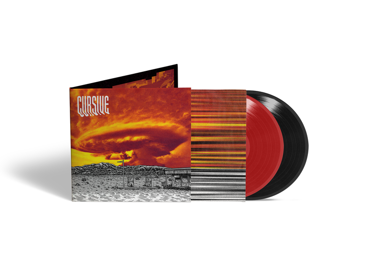Cursive - Devourer 2LP (red/black vinyl) - Wax Trax Records