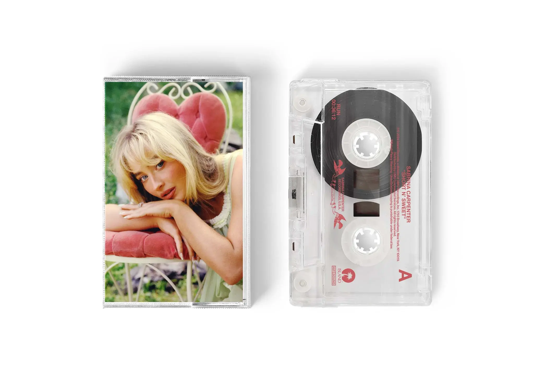 Carpenter, Sabrina - Short n' Sweet CASSETTE (alt. cover) - Wax Trax ...