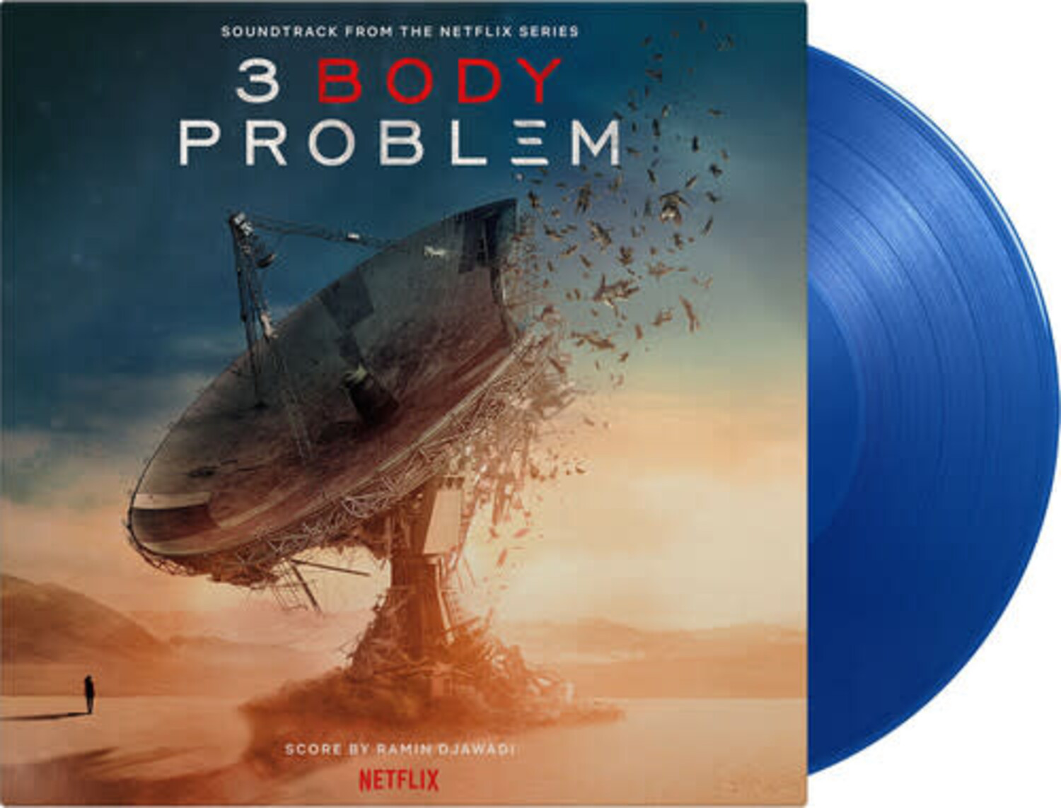 3 Body Problem Soundtrack LP (180g blue vinyl) - Wax Trax Records