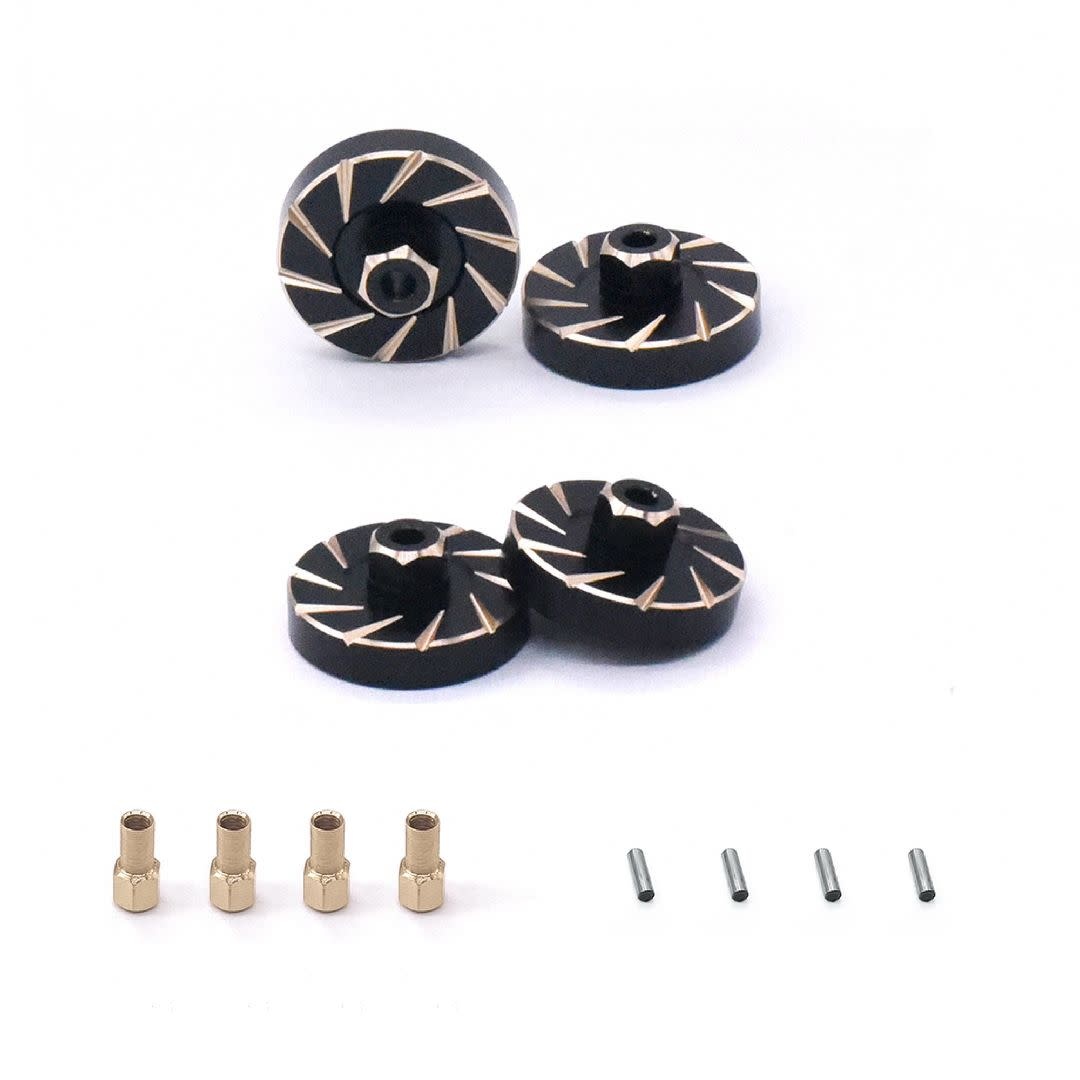 Hobby Details Brass Wheel Hex Counterweight TRX-4M 1/18 (4) - Paris ...