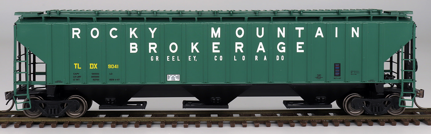 HO 4750 3 Bay Hopper - Rocky Mountain Brokerage - Paris Junction Hobbies