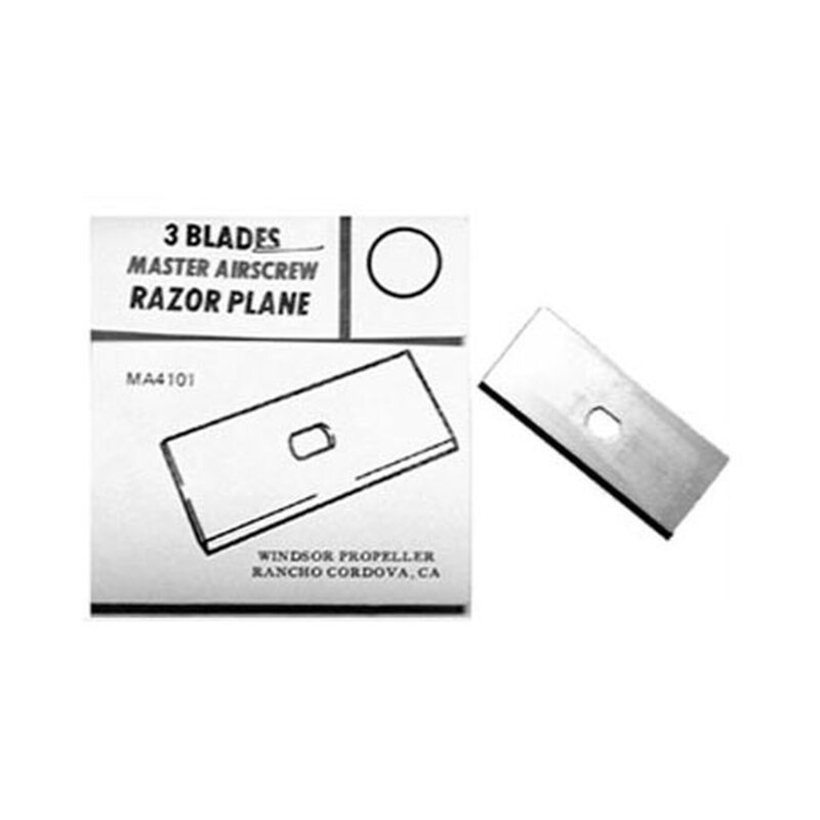 Master Airscrew Replacement Blades,Razor Plane - Paris Junction Hobbies
