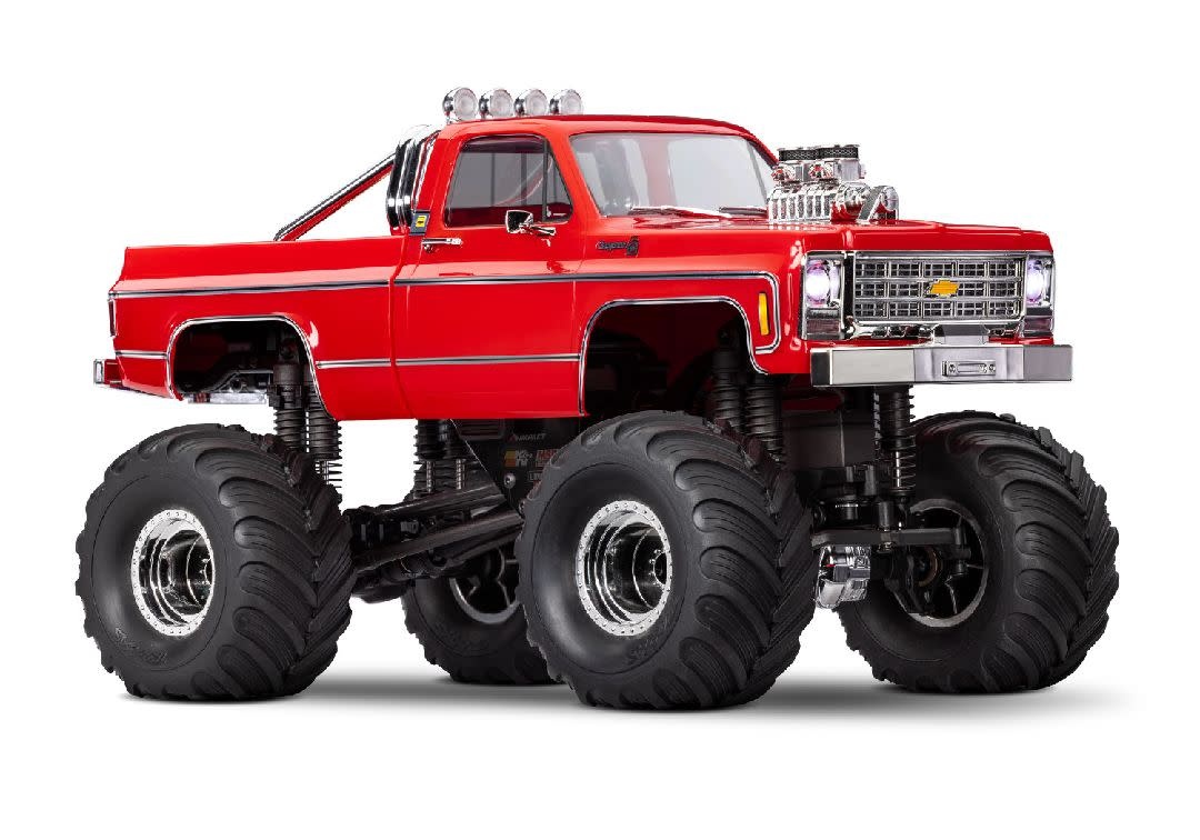 1/18 TRX-4MT '79 Chevy K10 Monster Truck 4WD - Red - Paris Junction Hobbies