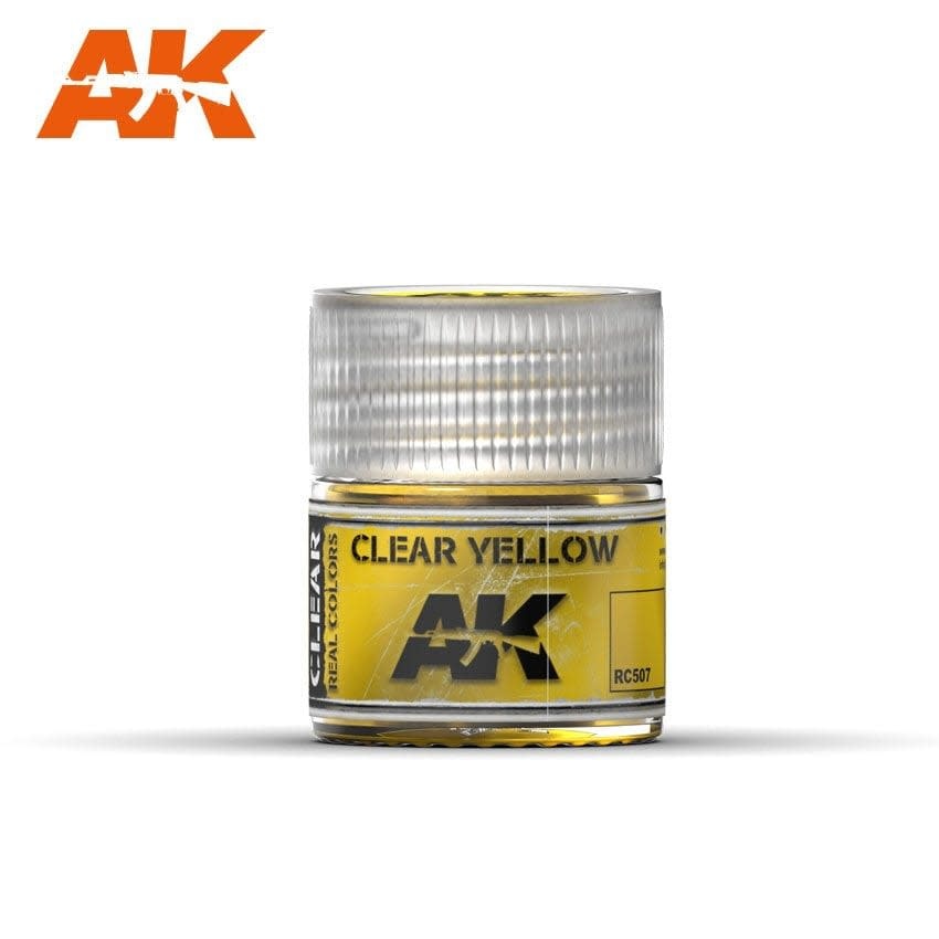 AK Interactive Real Colors Acrylic Laquer (10ml) RC507 Clear Yellow ...