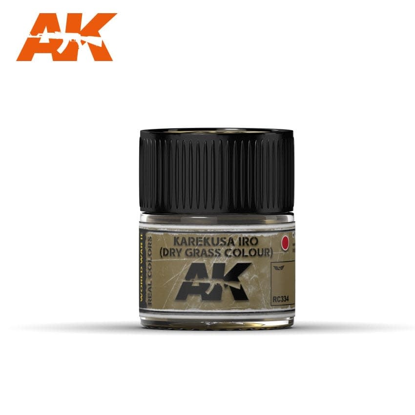 AK Interactive Real Colors Acrylic Laquer (10ml) RC334 Karekusa Iro ...