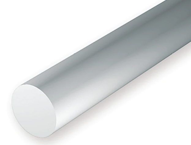 Styrene Round Rod - Paris Junction Hobbies