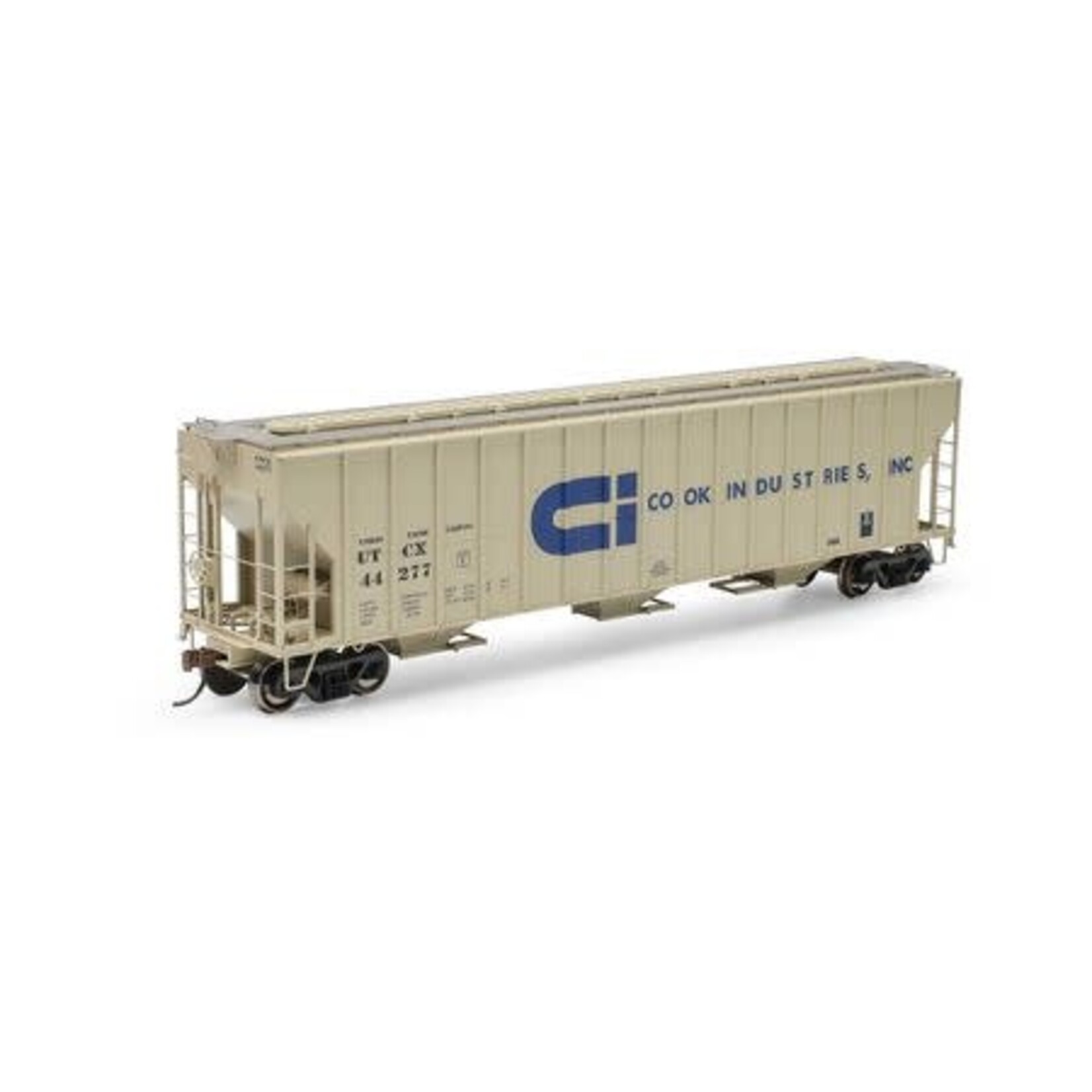 HO FMC 4700 Covered Hopper, UTCX #44277 - Paris Junction Hobbies