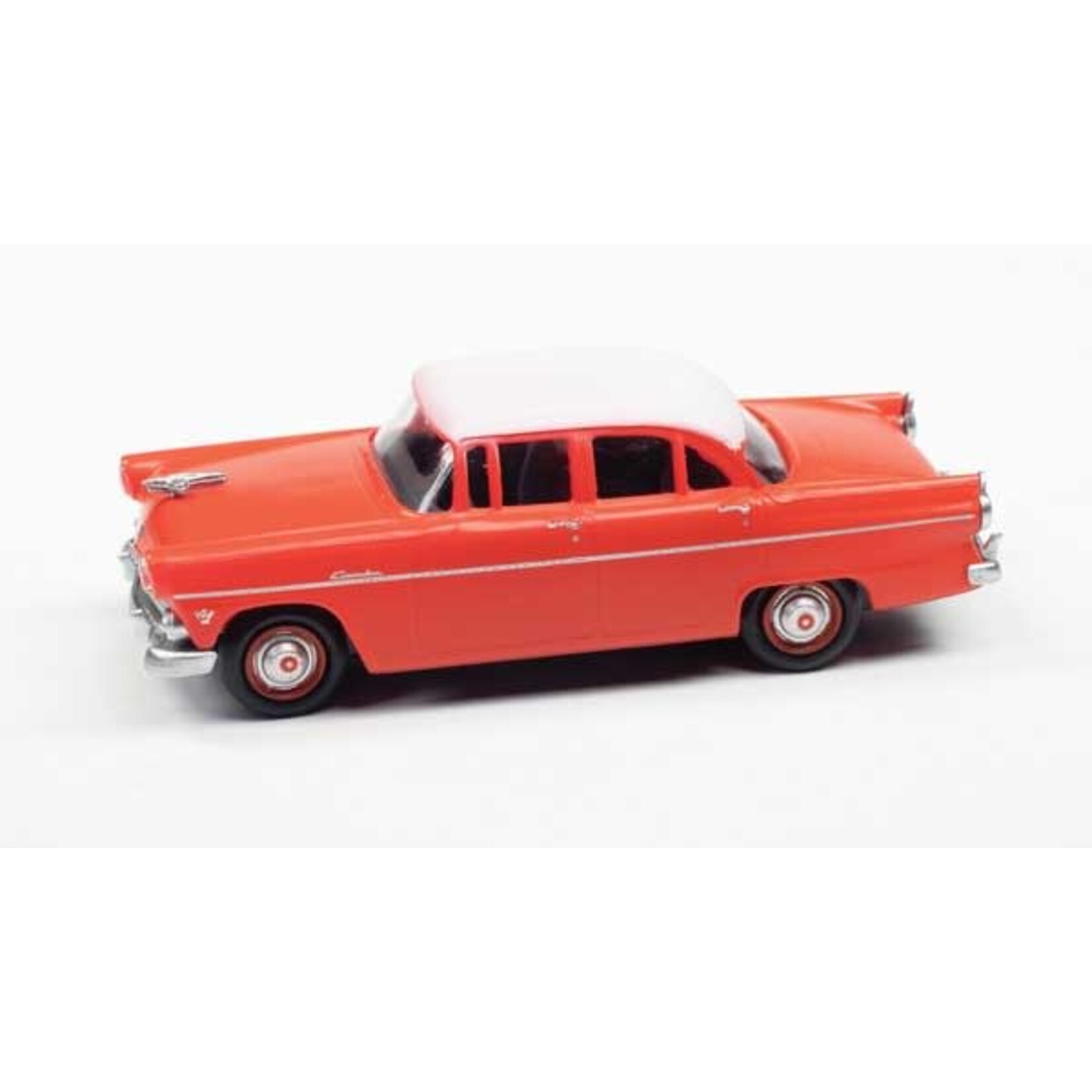 Classic Metalworks HO 1955 Ford 4dr Sedan Red - Paris Junction Hobbies