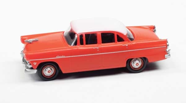 Classic Metalworks HO 1955 Ford 4dr Sedan Red - Paris Junction Hobbies