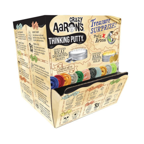 Crazy Aarons Thinking Putty - Treasure Surprise 13.3g Putty ...
