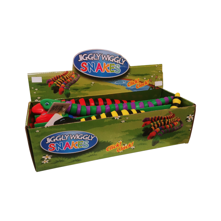 Fidget Snake Assorted Colors - ToymastersMB.ca - Westmans Local Toy Store