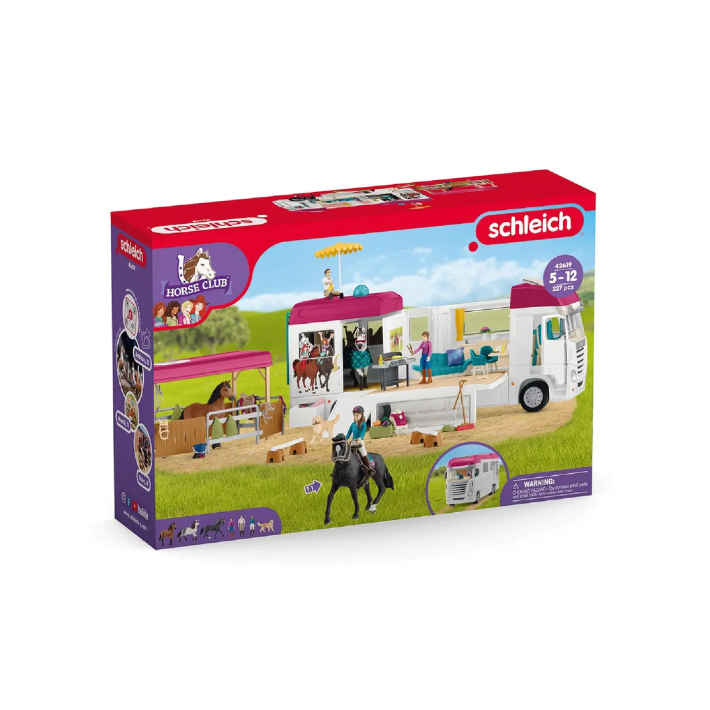 Schleich - Horse Club - 42619 - Horse Transporter - ToymastersMB.ca ...