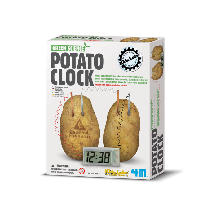 4M - Potato Clock - ToymastersMB.ca - Westmans Local Toy Store