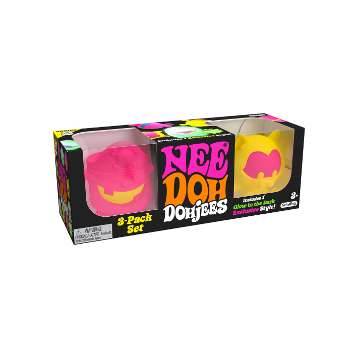 Nee Doh - Dohjees 3-Pack Set - ToymastersMB.ca - Westmans Local Toy Store