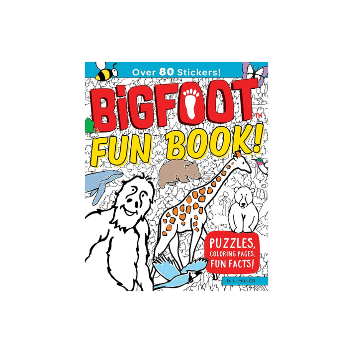 Book - Big Foot Fun Book! - ToymastersMB.ca - Westmans Local Toy Store