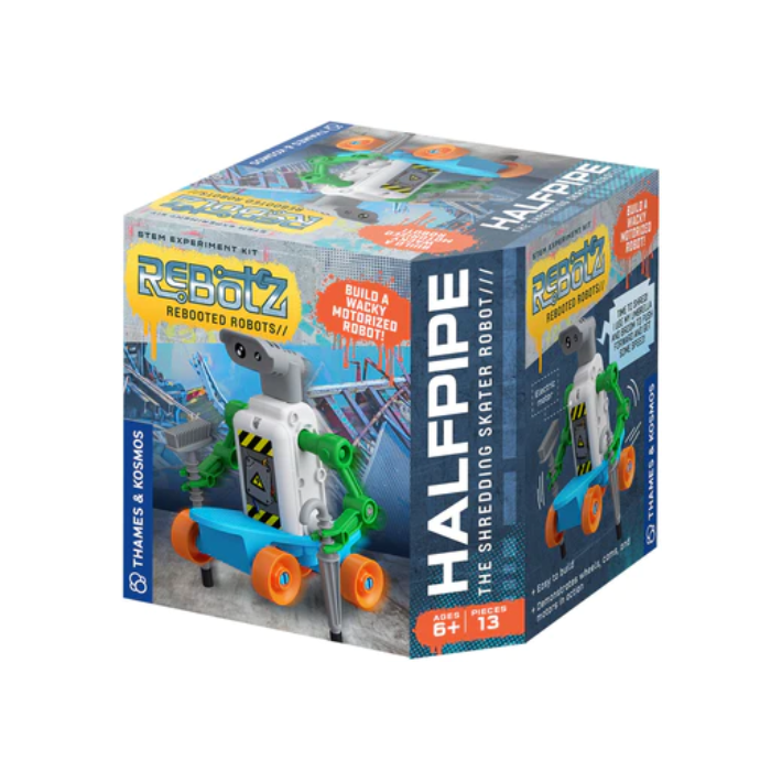 Thames & Kosmos - ReBotz: Halfpipe - The Shredding Skater Robot ...