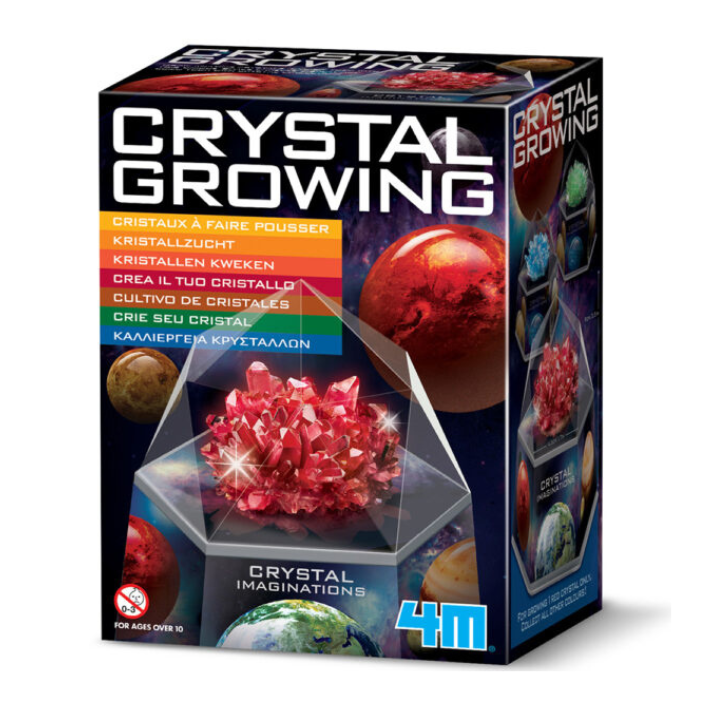 4M - Crystal Growing Red - ToymastersMB.ca - Westmans Local Toy Store