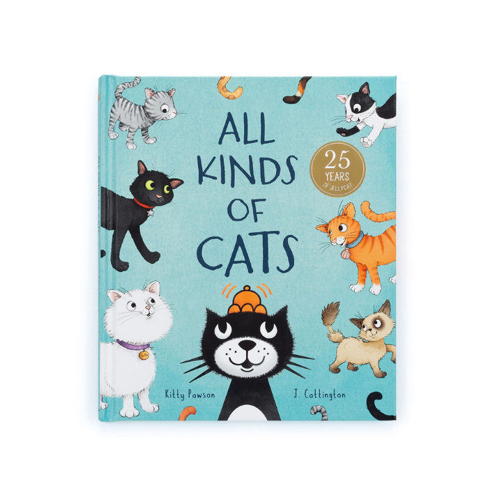 Jellycat - All Kinds Of Cats Book - ToymastersMB.ca - Westmans Local Toy Store