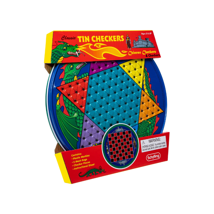 Schylling - Tin Chinese Checkers - ToymastersMB.ca - Westmans Local Toy ...