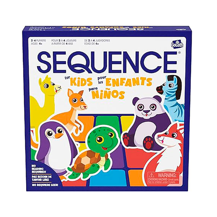 Goliath Games - Sequence for Kids - ToymastersMB.ca - Westmans Local Toy Store