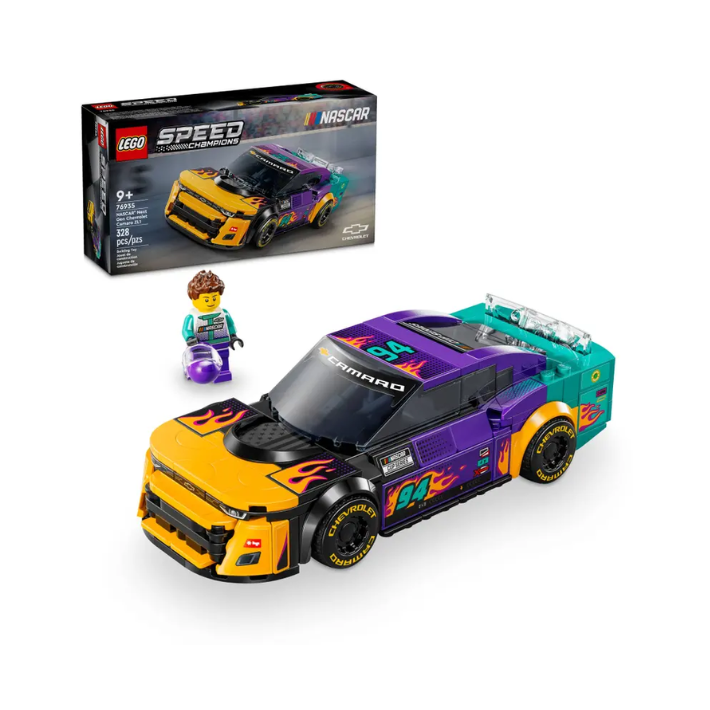 Lego - Speed Champions - 76935 - NASCAR® Next Gen Chevrolet Camaro ZL1 ...