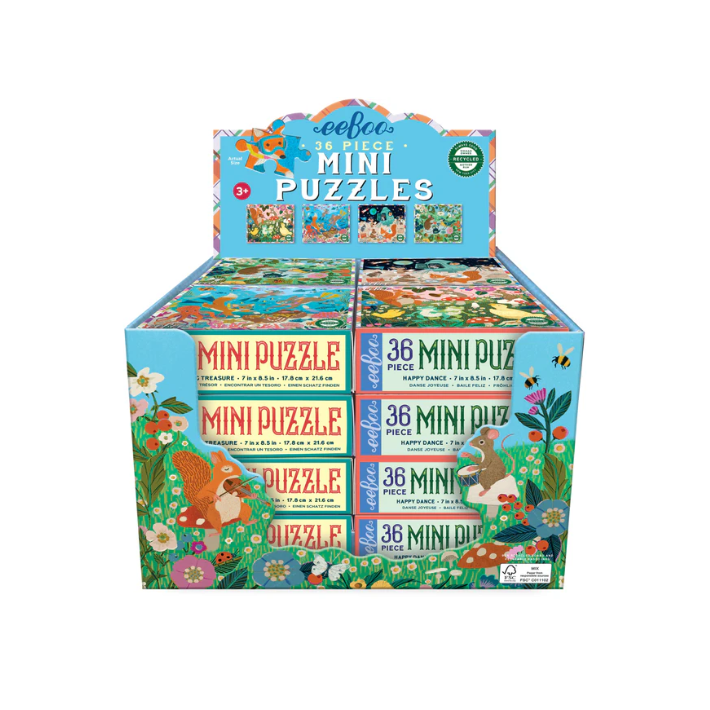 EeBoo - Mini 36pc Victoria Puzzle Assortment - ToymastersMB.ca ...