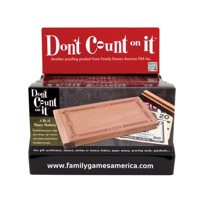 Family Games - Don't Count on it $6 Sign - ToymastersMB.ca - Westmans ...