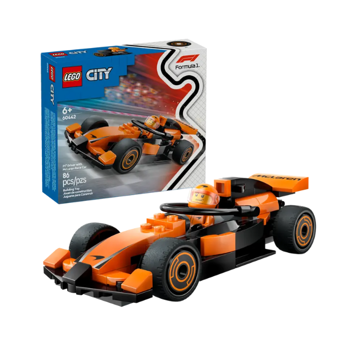 Lego - City - 60442 - F1® Driver with McLaren Race Car - ToymastersMB ...