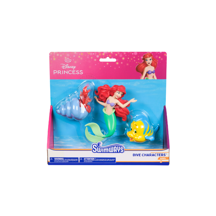 Swimways - Disney Princess Ariel Dive Surprise Characters ...