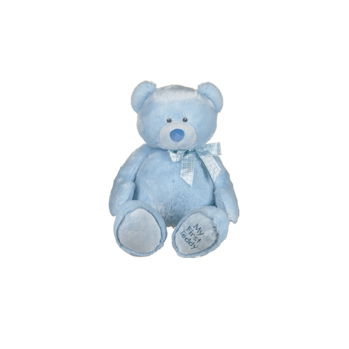 Ganz - My First Teddy 25" Blue - ToymastersMB.ca - Westmans Local Toy Store