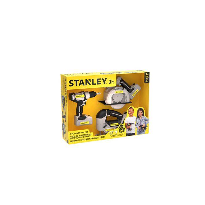 Stanley Jr. - 3 Electric Tools Set - ToymastersMB.ca - Westmans Local ...