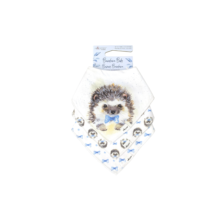 Hopper Studios Gift - Henrik the Hedgehog Bibs - ToymastersMB.ca ...