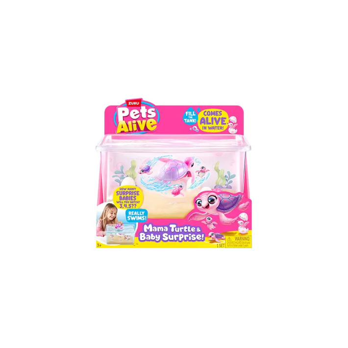 Zuru - Pets Alive Mama Turtle & Baby Surprise - ToymastersMB.ca ...