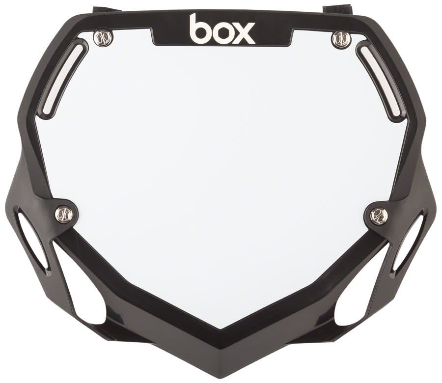 Box Components Box BMX, Number Plate, Two, Large, Black - Messier ...