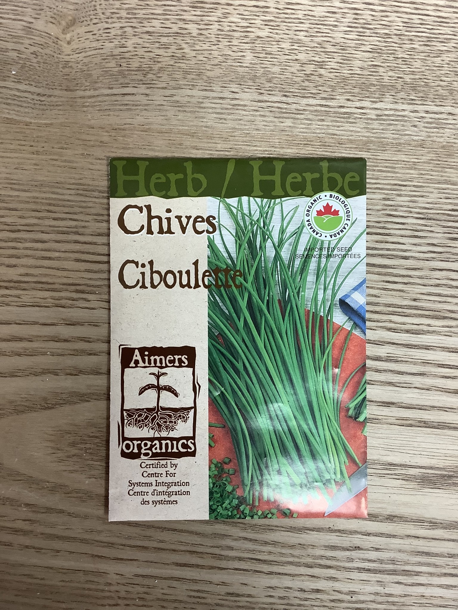 OSC Seeds Organic Chives Seeds - Klomps Home and Garden