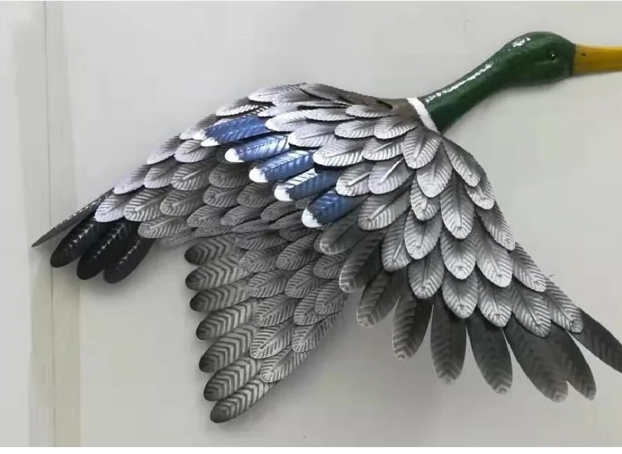 Metal Duck Wall Art - Klomps Home and Garden