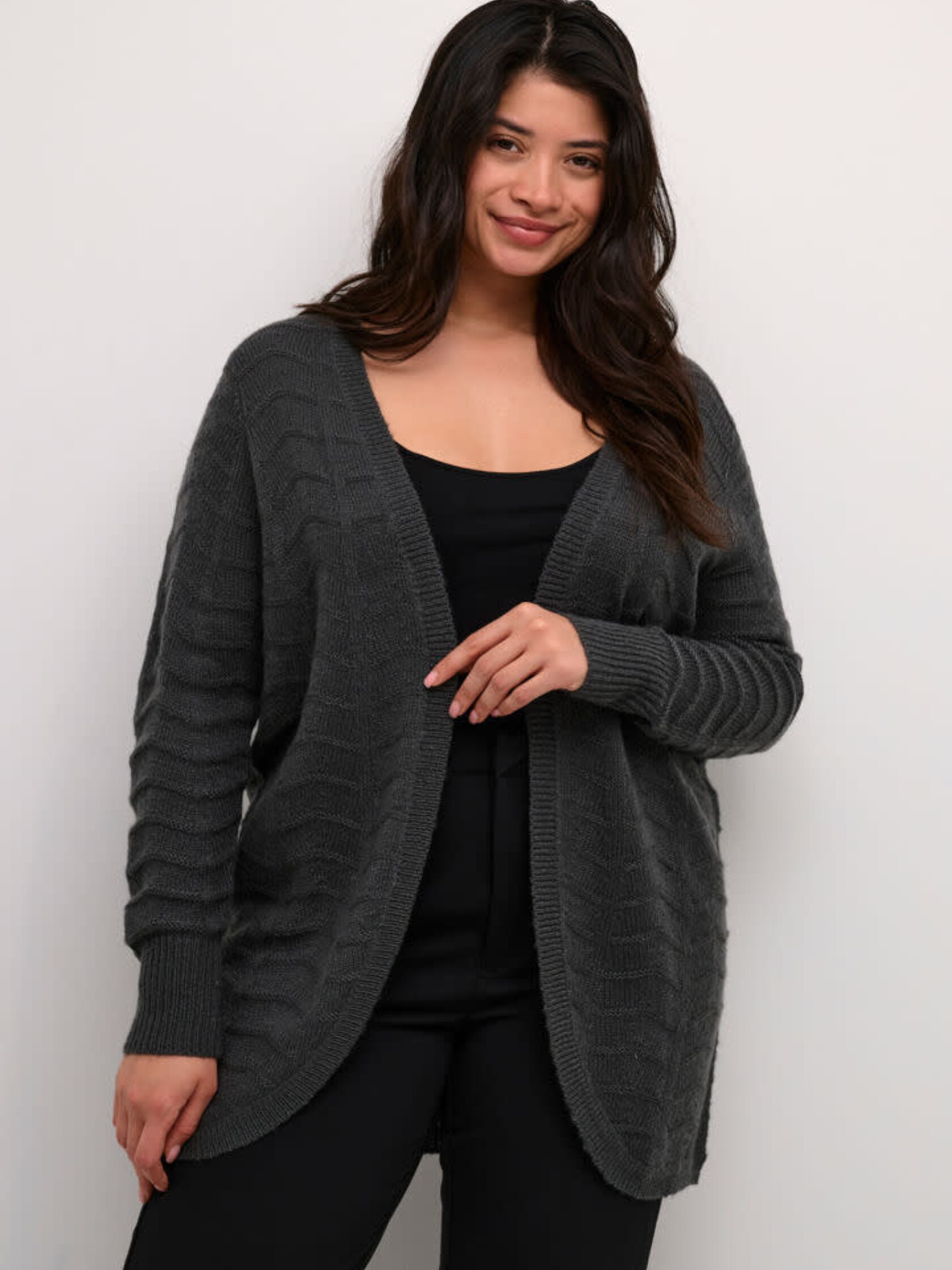 kaffe Curve Cardigan Kcemana Kaffe Curve 10580781 - Boutique ...
