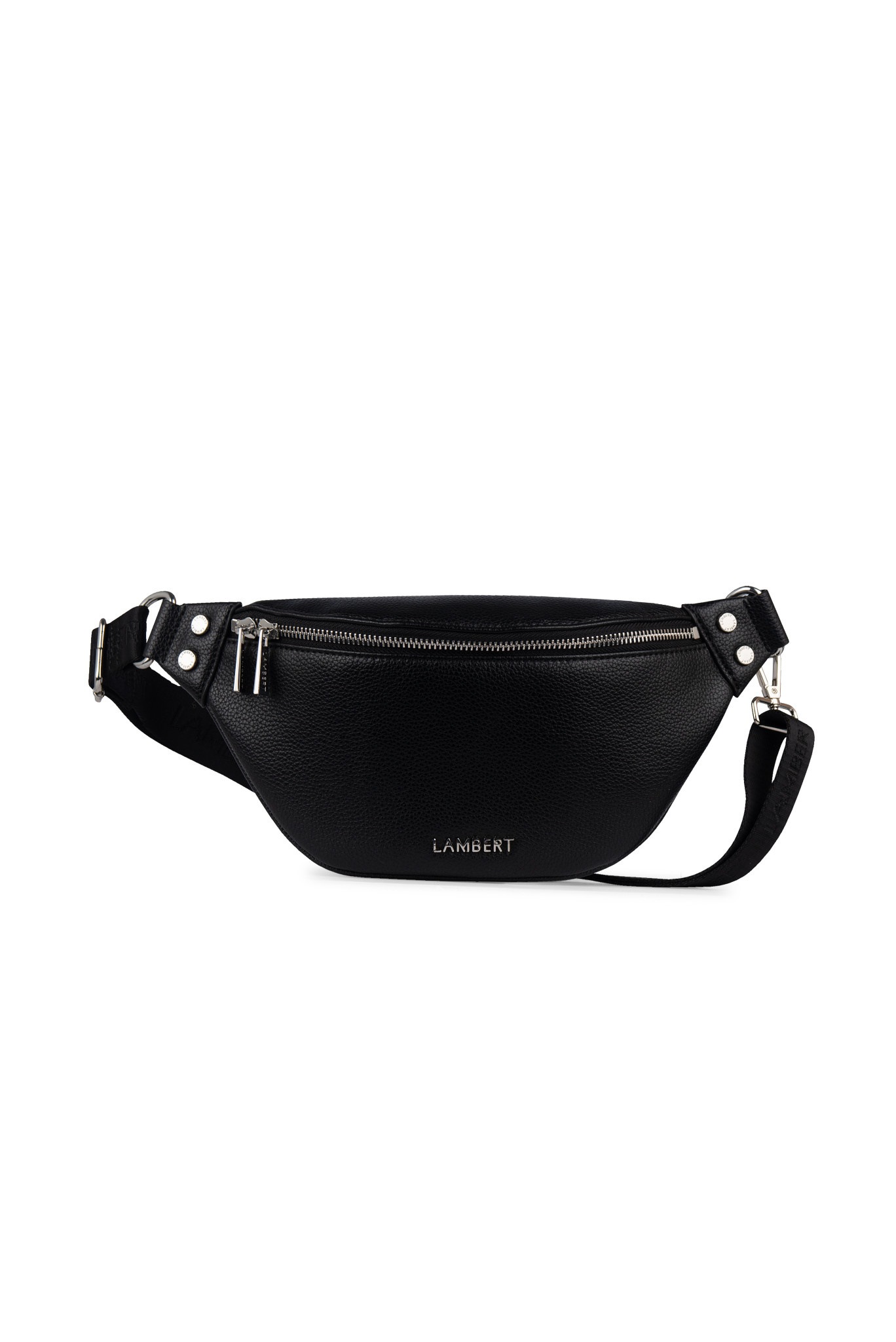 Lambert Le Sarah - Sac Banane en Cuir Vegan Noir Lambert - Boutique ...