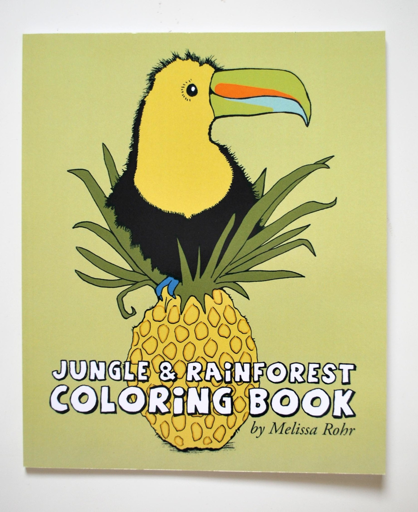 Jungle and Rainforest Coloring Book by Melissa Rohr Gindling - Columbia ...