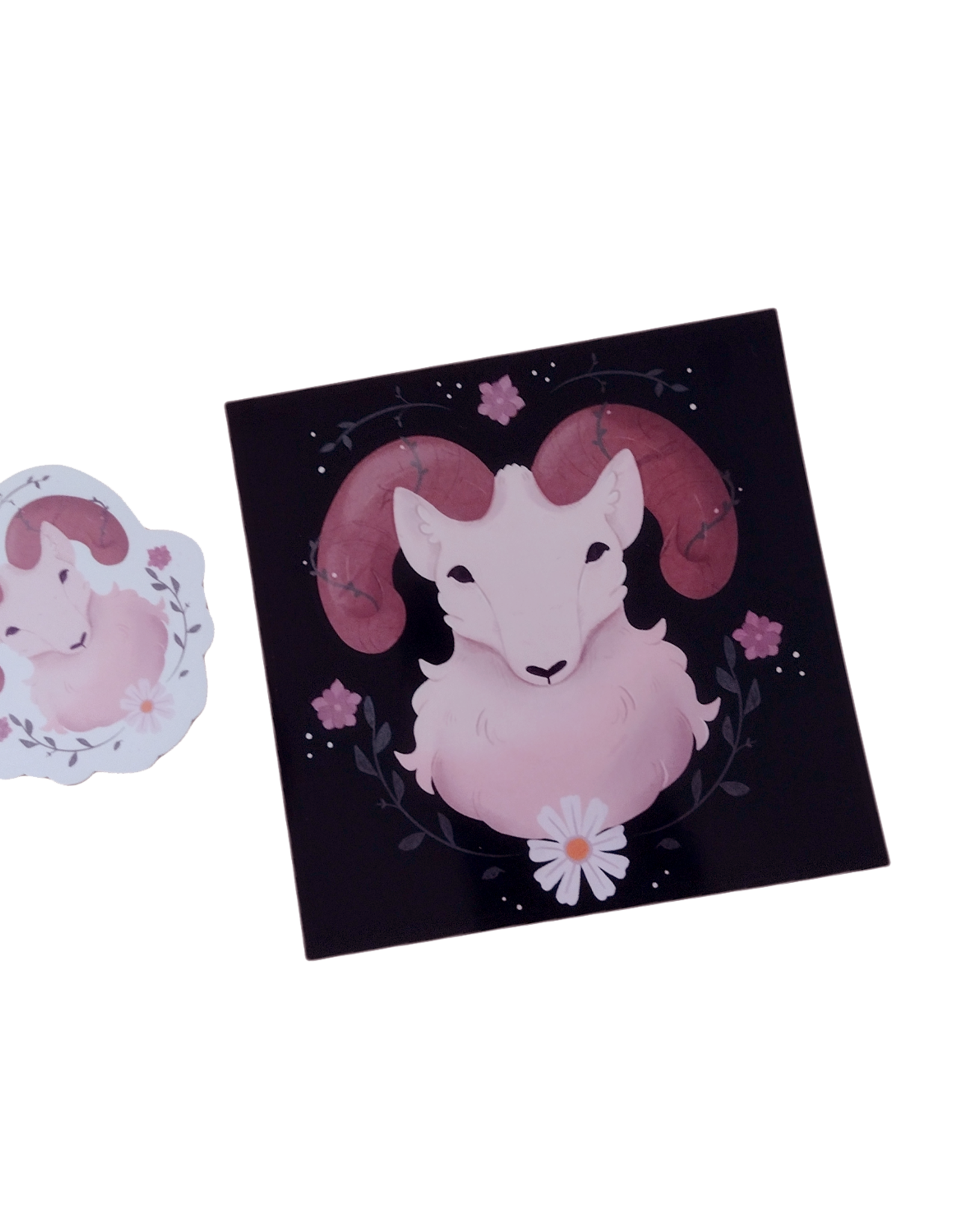 "Ram" print + sticker by OrioleGardens - Columbia College Chicago