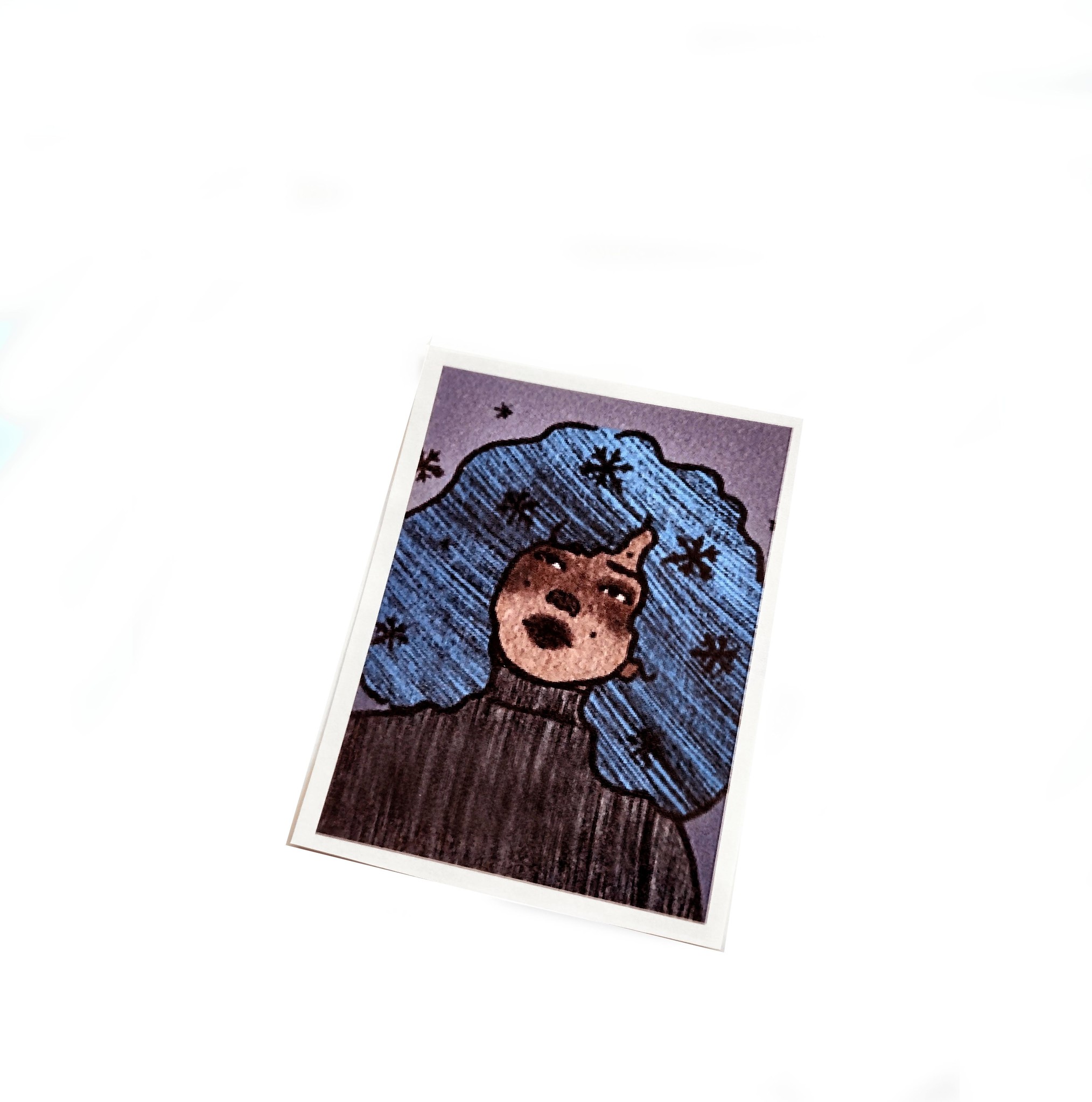 "Winter Wonderland" sticker by Jada Russell - Columbia College Chicago