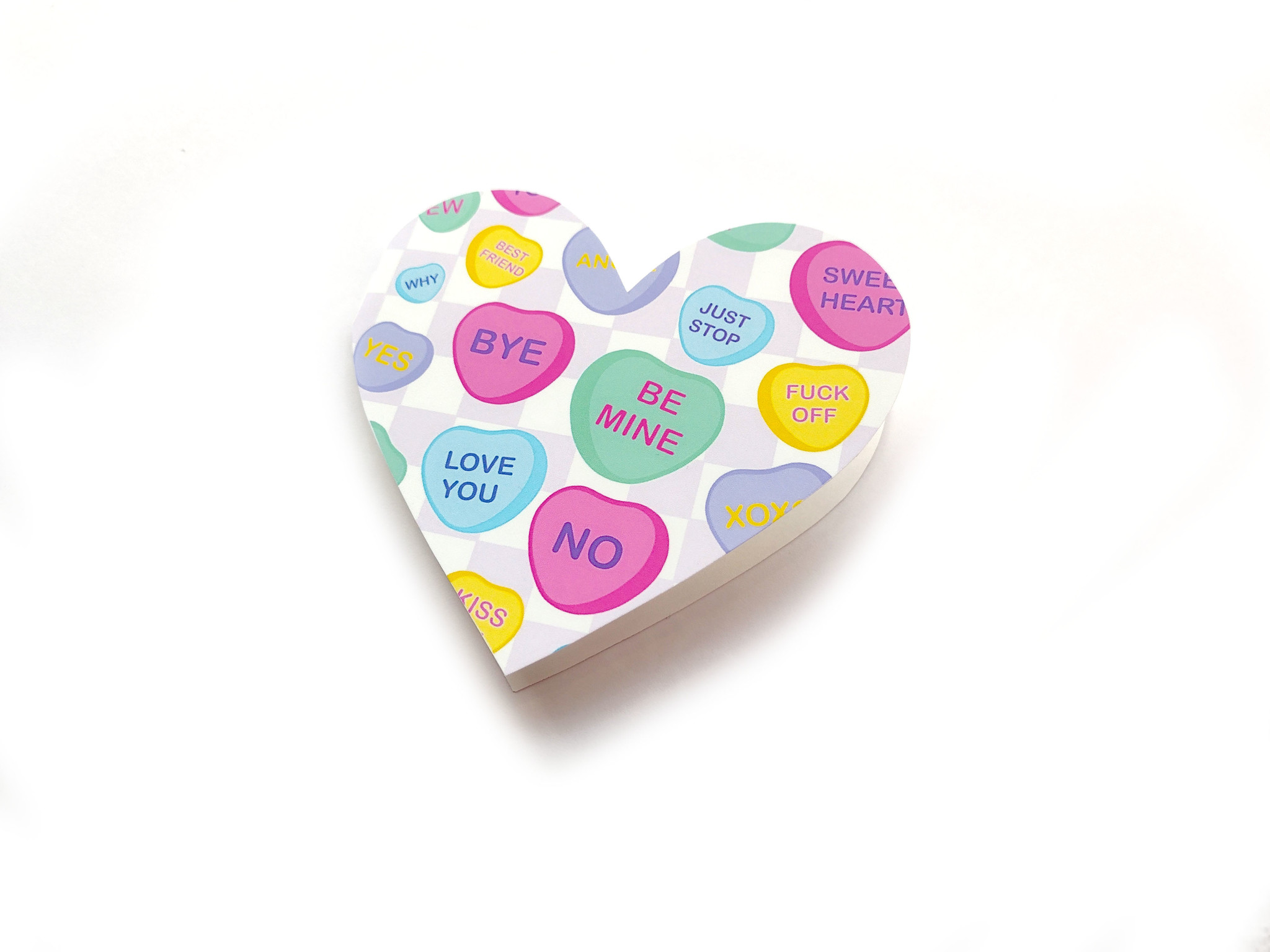 Conversation Heart Card by Megan Rivera - Columbia College Chicago
