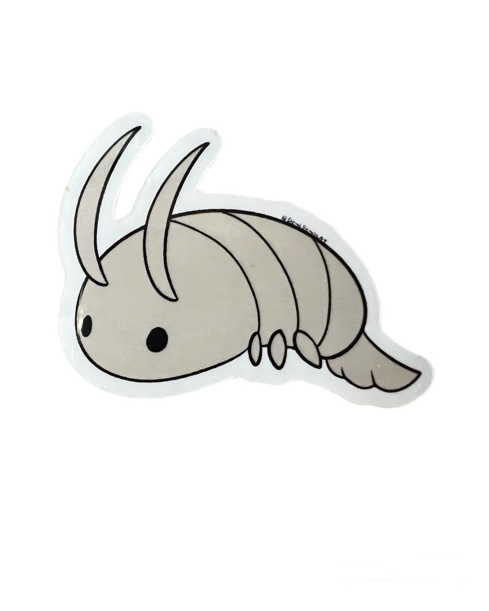 Isopod small sticker by DemiDemonArt - Columbia College Chicago