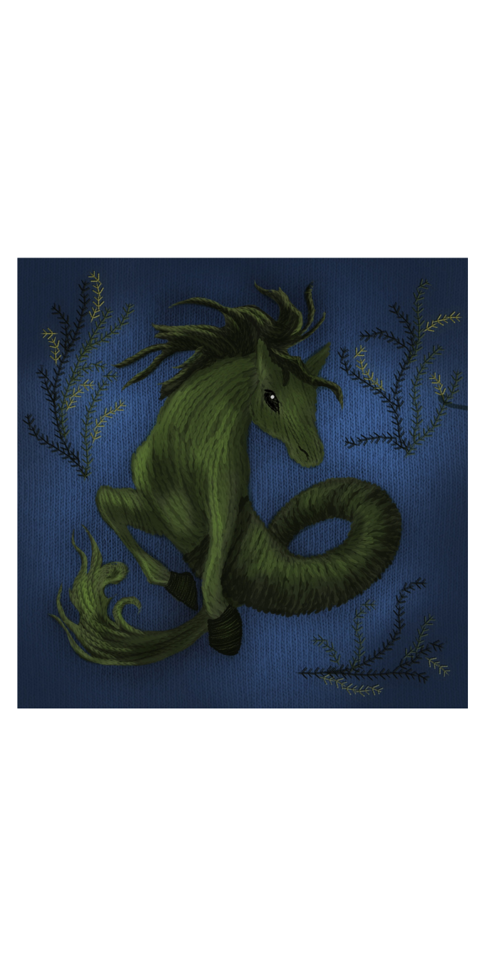 Kelpie sticker by Casey Daigle - Columbia College Chicago